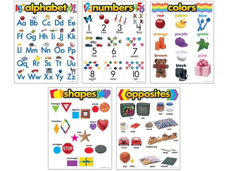 Basic Skills Poster Pack at Lakeshore Learning