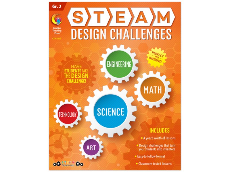 STEAM Reproducible Design Challenges Workbook - Gr. 2 at Lakeshore Learning