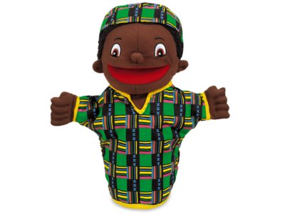 Let’s Talk! Ghanaian Boy Puppet at Lakeshore Learning