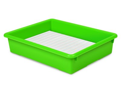 Neon Heavy-Duty Paper Tray - Bright Green at Lakeshore Learning