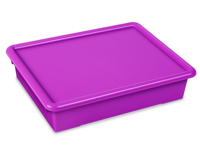 Lid for Neon Heavy-Duty Paper Tray - Bright Purple at Lakeshore Learning