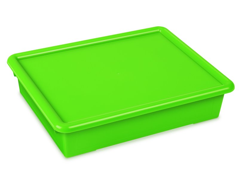 Lid for Neon Heavy-Duty Paper Tray - Bright Green at Lakeshore Learning