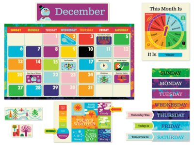 Invisible Creature™ Calendar Bulletin Board Set at Lakeshore Learning