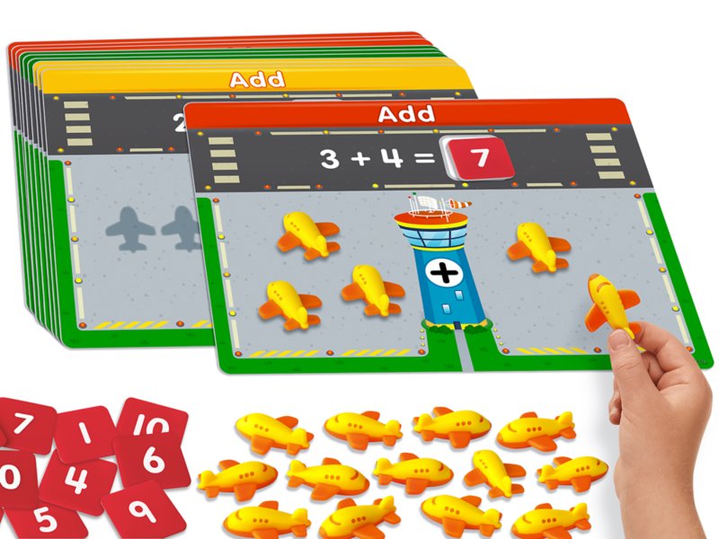Accelerate Math! Simple Addition Activity Center at Lakeshore Learning