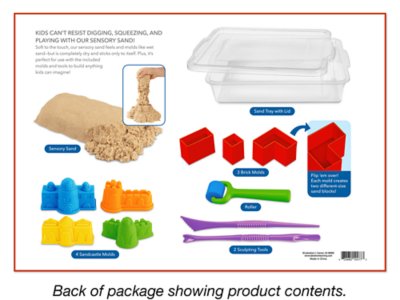 Mold & Play Sensory Sand Set at Lakeshore Learning