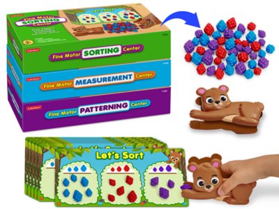 Fine Motor Math Centers - Complete Set at Lakeshore Learning