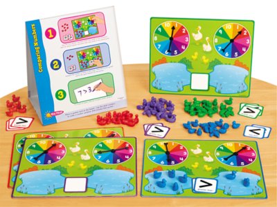 Comparing Numbers 1-10 Instant Learning Center at Lakeshore Learning