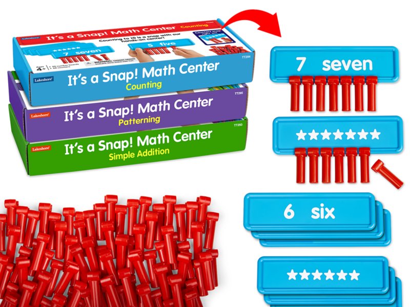 It’s a Snap! Math Centers - Complete Set at Lakeshore Learning