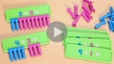 It’s a Snap! Simple Addition Center at Lakeshore Learning