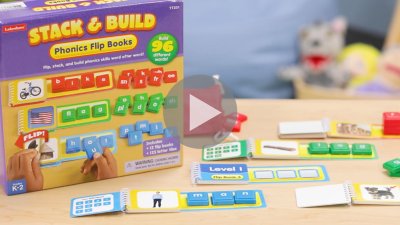 Stack & Build Phonics Flip Books at Lakeshore Learning