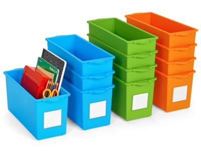 Flex-Space Student Storage Bins - Set of 12 at Lakeshore Learning