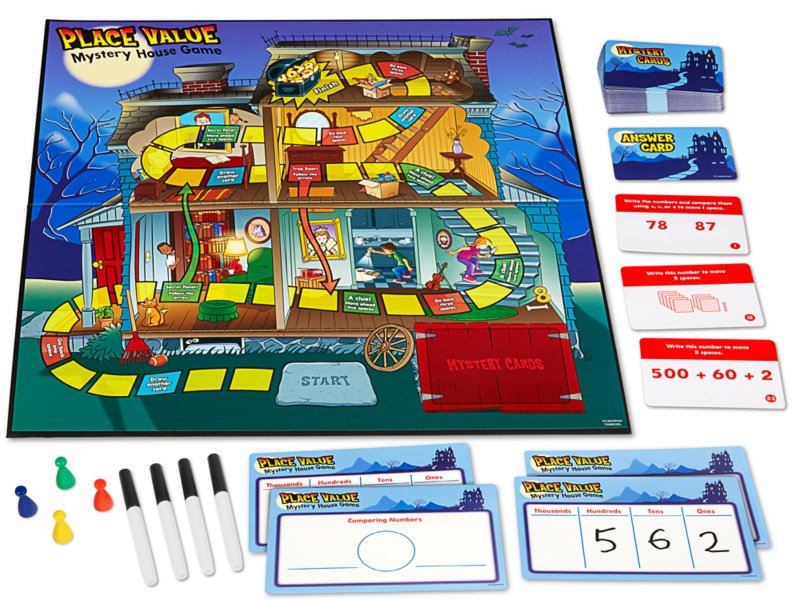 Place Value Mystery House Game at Lakeshore Learning