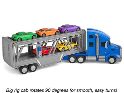 On the Move! Big Rig Car Carrier at Lakeshore Learning