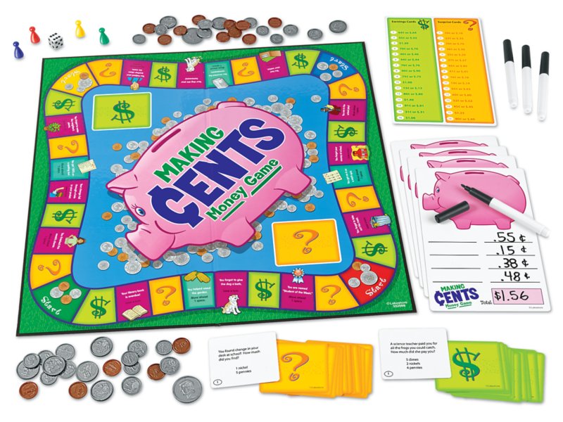 Making Cents Money Game at Lakeshore Learning