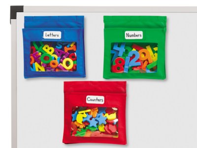 Magnetic Pockets - Set of 3 at Lakeshore Learning