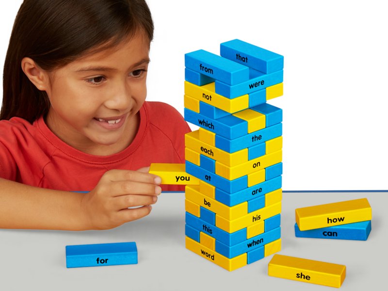 Tower of Sight-Words Game - Level 1 at Lakeshore Learning