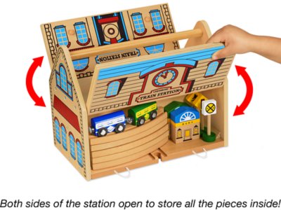 Take-Along Train Station at Lakeshore Learning