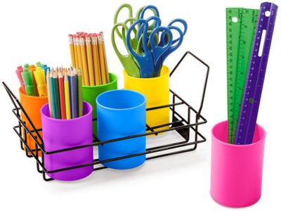 Neon Classroom Carry-All Supply Caddy at Lakeshore Learning