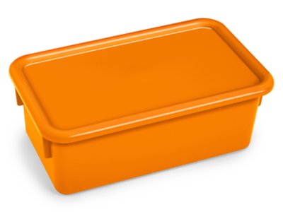 Lid for Neon Heavy-Duty Storage Box - Bright Orange at Lakeshore Learning