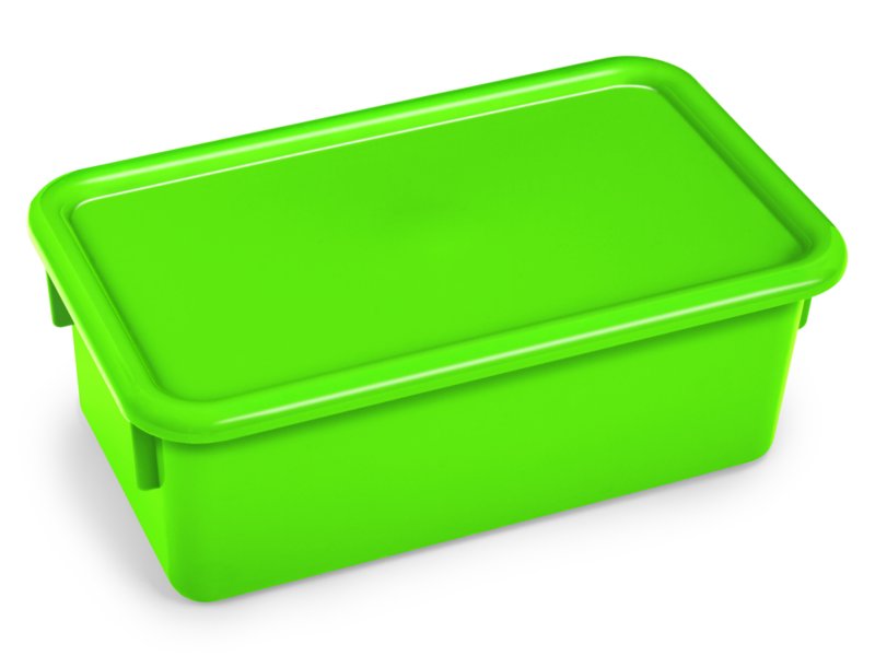 Lid for Neon Heavy-Duty Storage Box - Bright Green at Lakeshore Learning