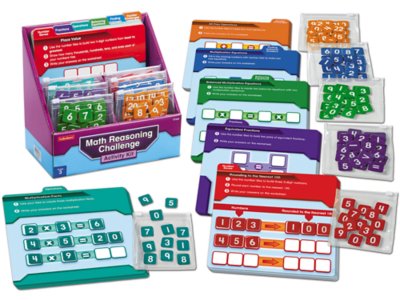 Math Reasoning Challenge Activity Kit - Gr. 3 at Lakeshore Learning