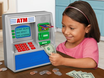 Real-Working ATM Bank at Lakeshore Learning