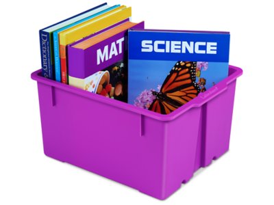 Neon Heavy-Duty Book Bins at Lakeshore Learning