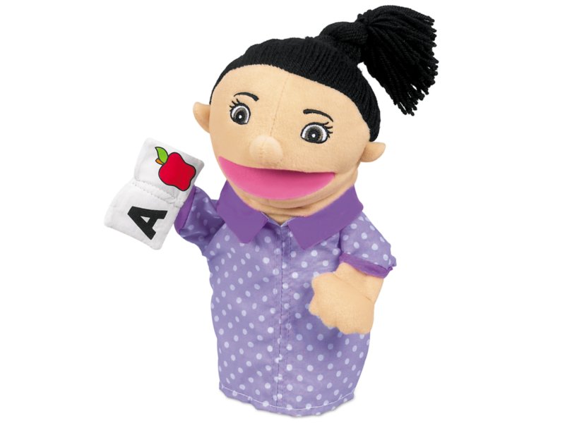 Let’s Talk! Teacher Community Helper Puppet at Lakeshore Learning