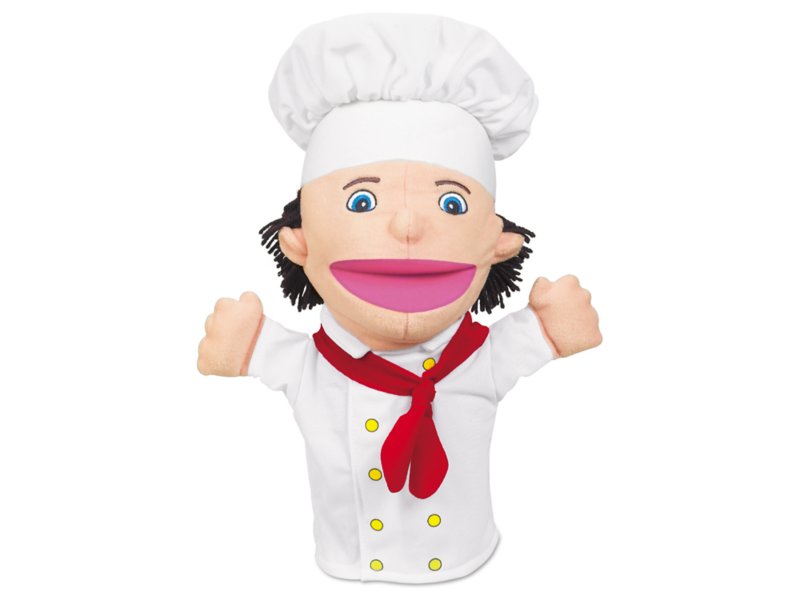Let’s Talk! Chef Community Helper Puppet at Lakeshore Learning