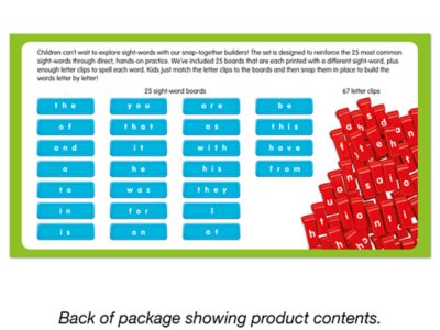 Snap & Build Sight-Words - Level 1 at Lakeshore Learning