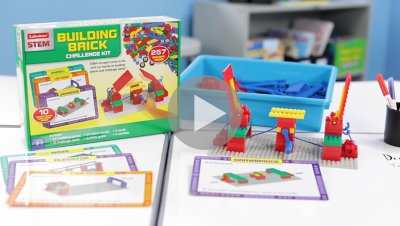 Building Brick STEM Challenge Kit - Gr. 3-5 at Lakeshore Learning