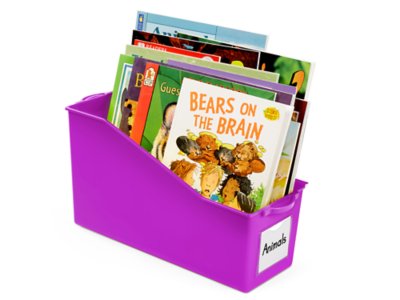 Neon Connect & Store Book Bins at Lakeshore Learning
