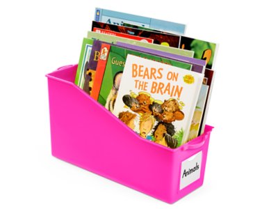 Neon Connect & Store Book Bins at Lakeshore Learning