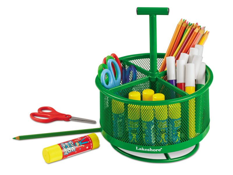 Store-It-All Rotating Caddy - Green at Lakeshore Learning