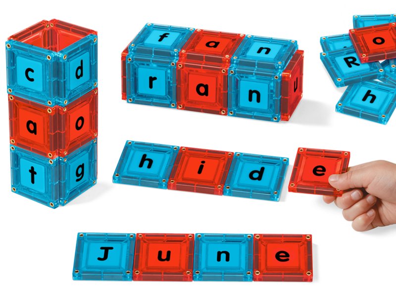 Double-Sided Magnetic Phonics Tiles at Lakeshore Learning