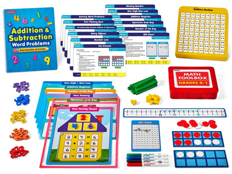 Accelerate Learning Addition & Subtraction Kit at Lakeshore Learning