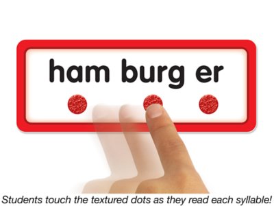 Touch & Read Syllable Word Match - Complete Set at Lakeshore Learning