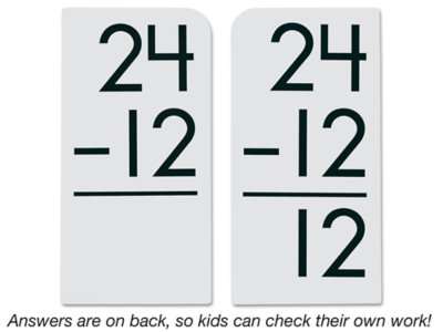Subtraction All Facts 0-12 Flash Cards at Lakeshore Learning