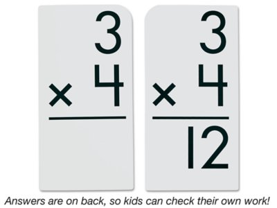 Multiplication All Facts 0-12 Flash Cards at Lakeshore Learning
