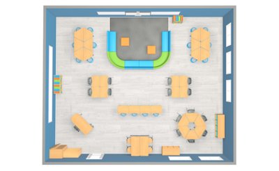 Upper Elementary Classroom Layout | Lakeshore® Furniture