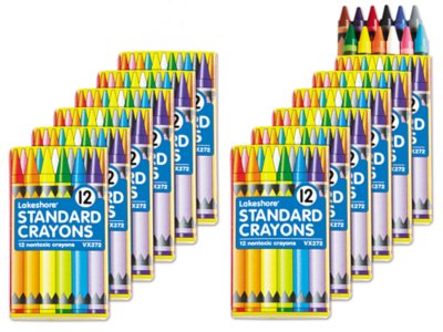 Lakeshore 12-Color Standard Crayons - Student Pack at Lakeshore Learning