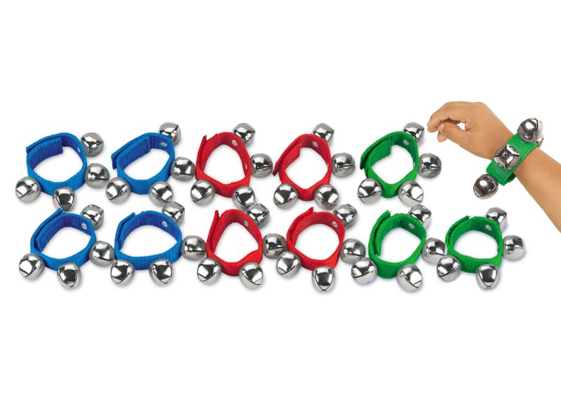 Wrist & Ankle Bells - Set of 12 at Lakeshore Learning