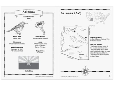 Maps of the USA Workbook at Lakeshore Learning