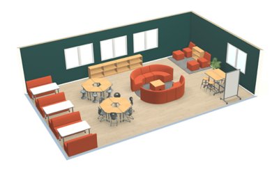 Wellness Center Layout | Lakeshore® Furniture