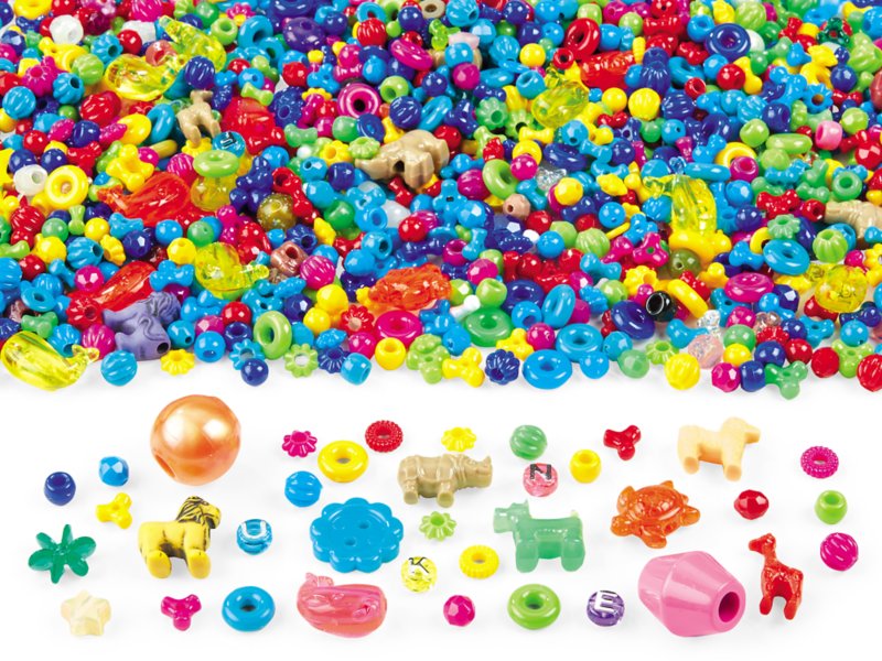 Collage Beads at Lakeshore Learning