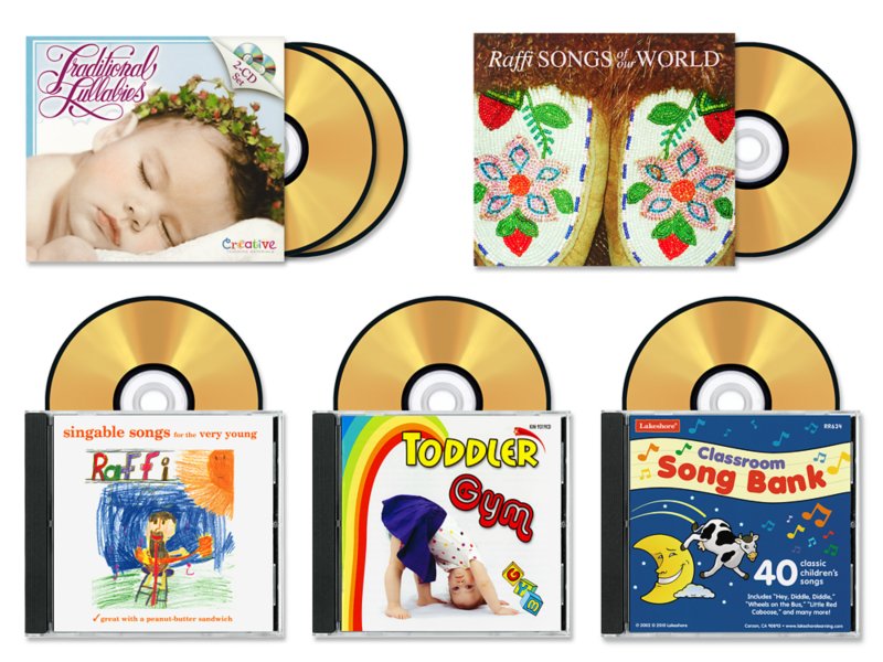 Toddler Favorites CD Library at Lakeshore Learning